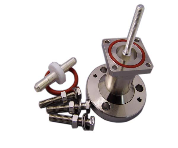 7/8" EIA Flange Connector With 32mm SQ Flange &25mm M*5 Thread Pin ...